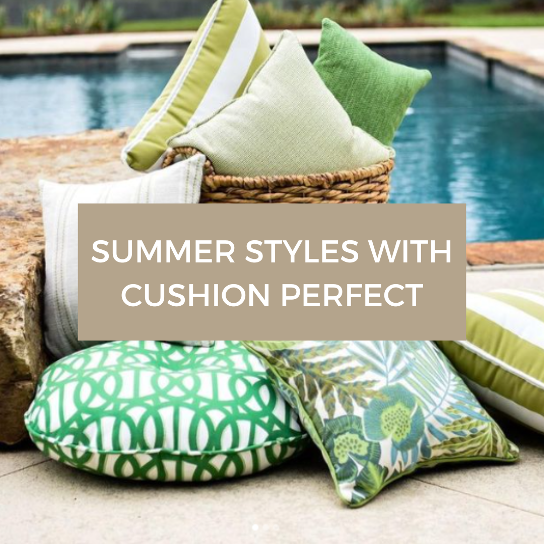 Summer Styles with Cushion Perfect – The Porch Swing Company