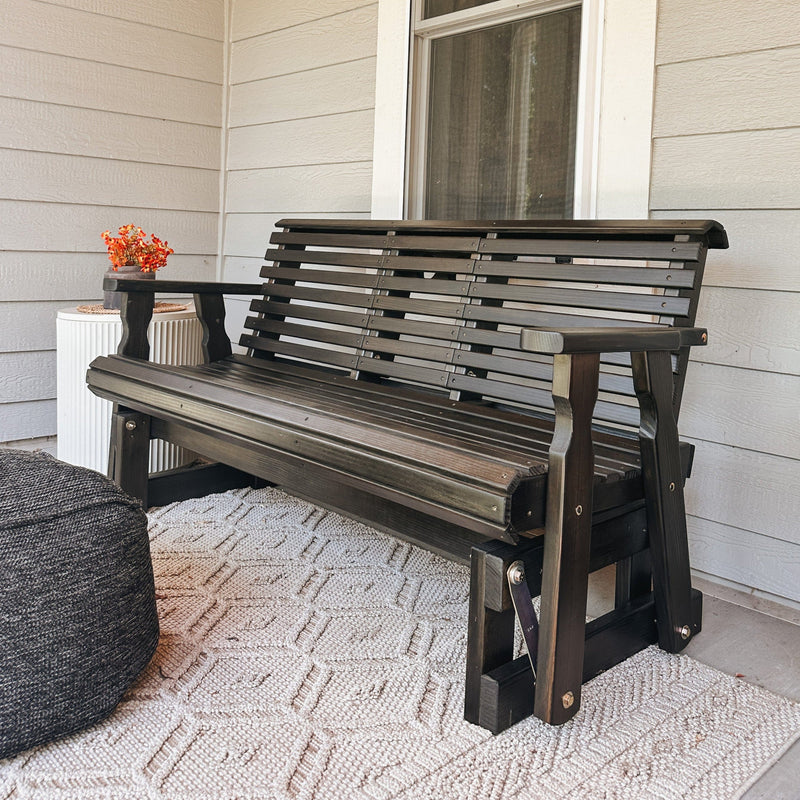 Wooden Porch Gliders & Glider Benches