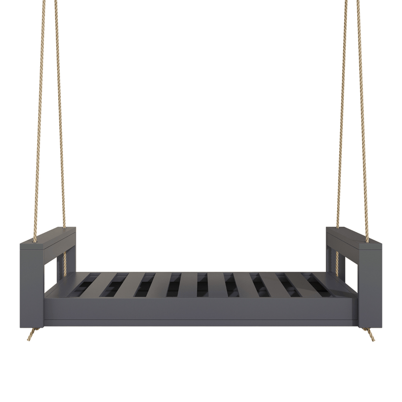 Amish Casual Lancaster Daybed Swing Bed, 5 Ft Grey
