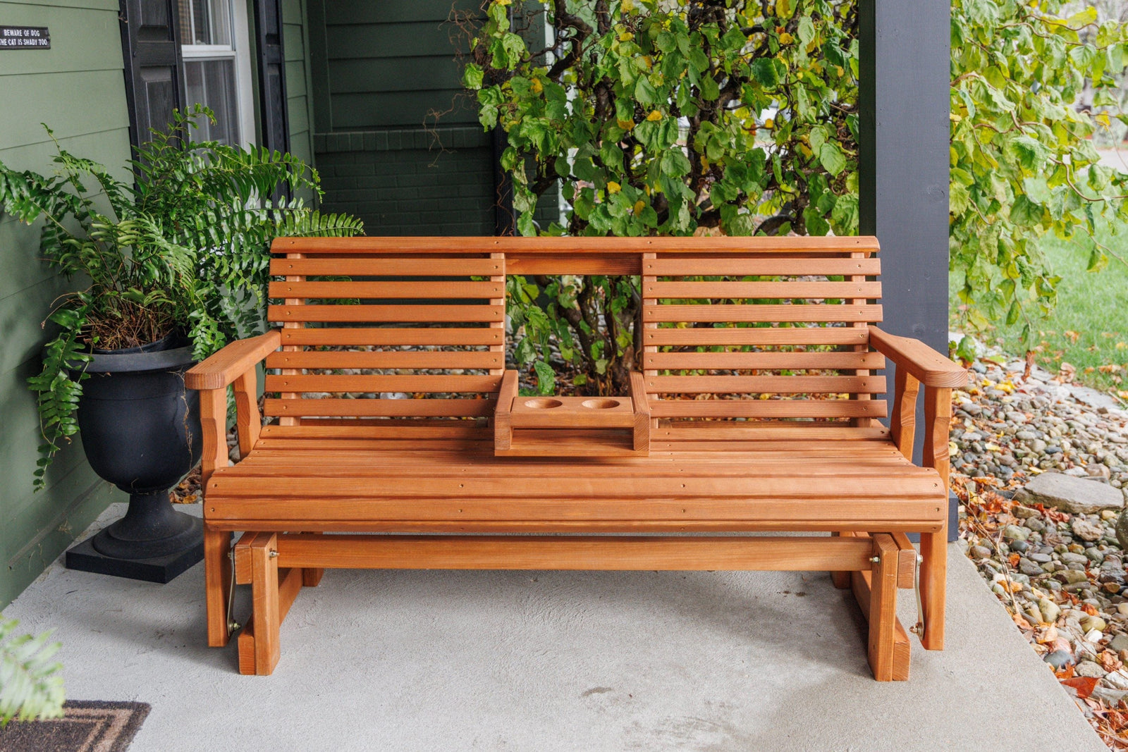 Wooden Porch Gliders & Glider Benches