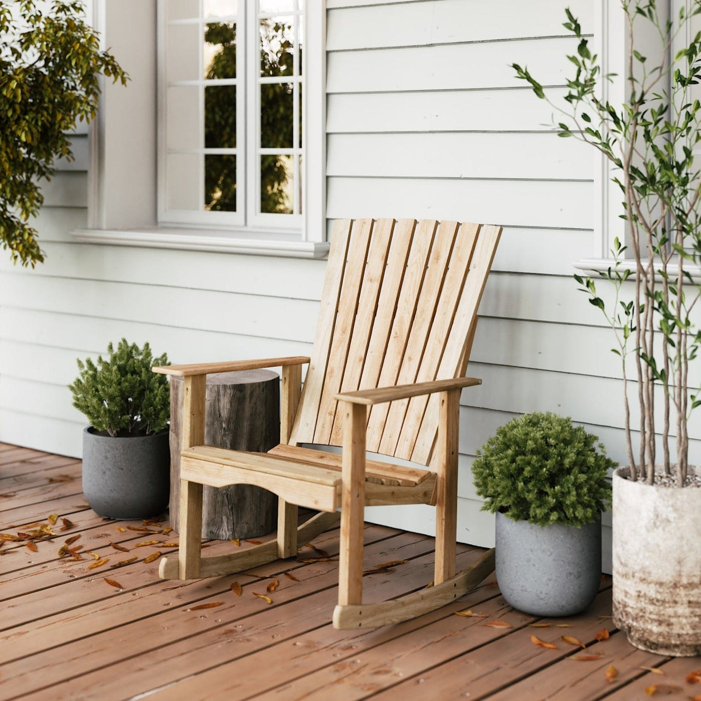 Cedar Outdoor Furniture: Rocking Chairs