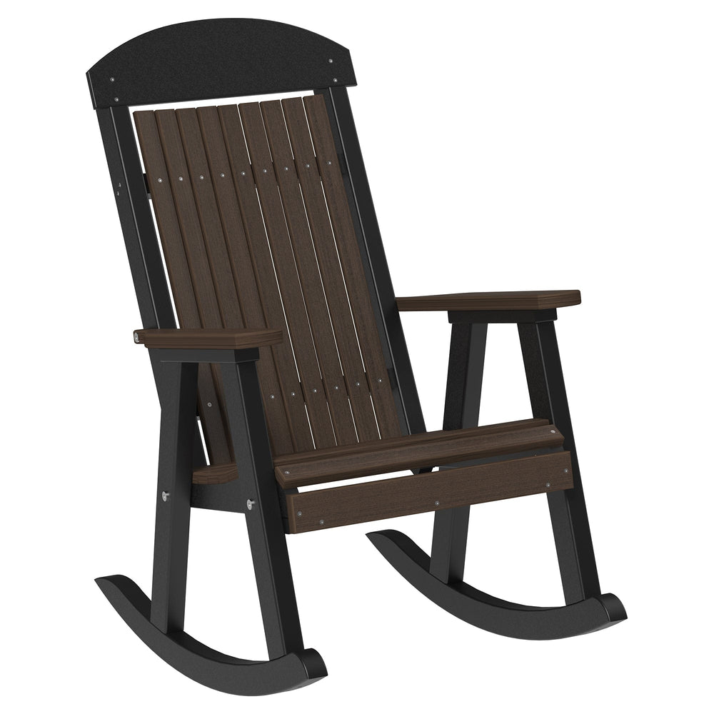LuxCraft Classic Traditional Poly Composite Rocking Chair