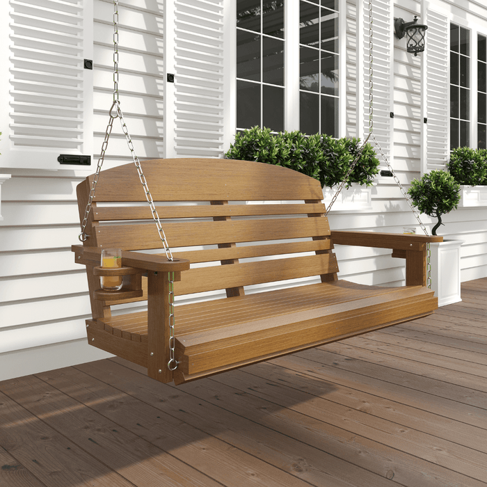 Poly Lumber Outdoor Plastic Swings At ThePorchSwingCompany.com