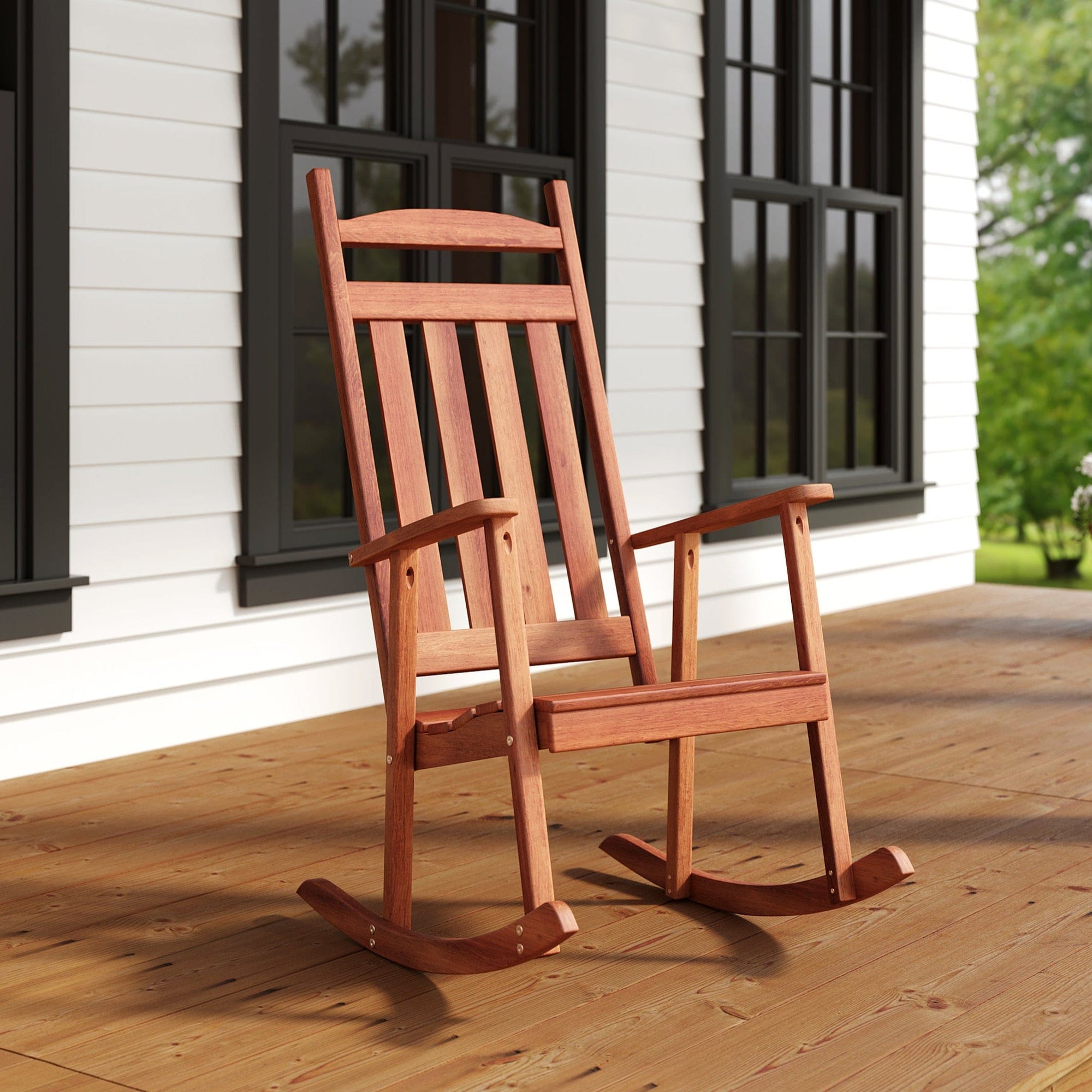 Keystone Amish Co. Classic Red Cedar Porch Rocker