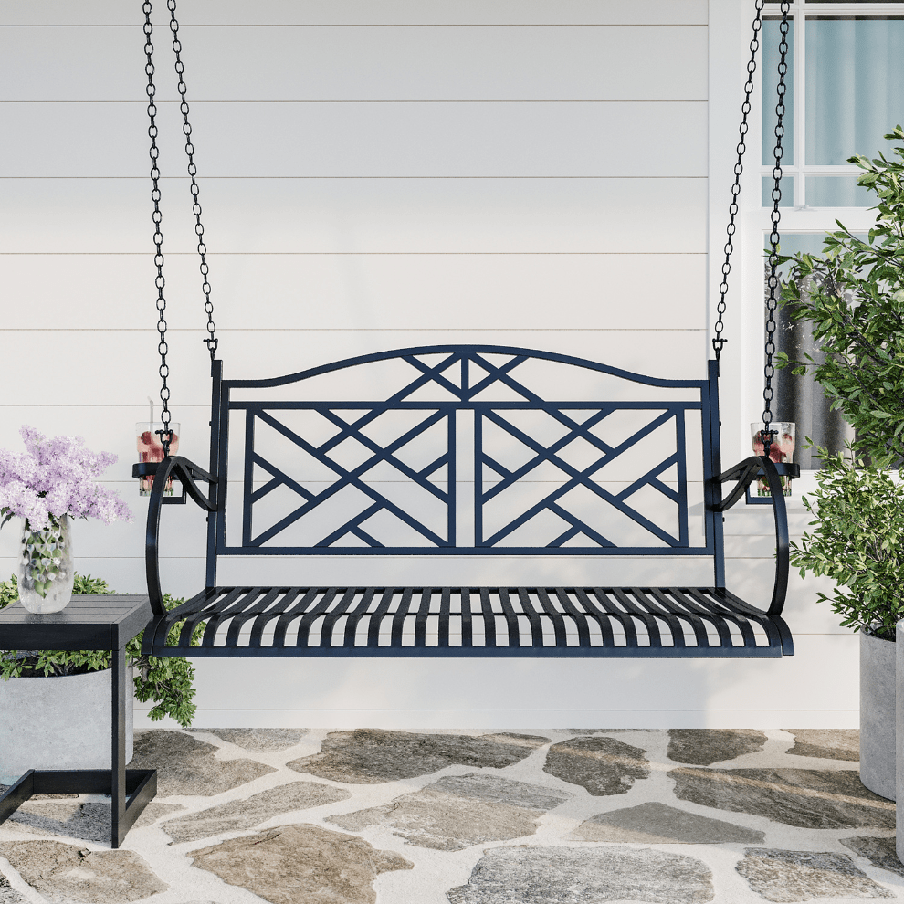 Live Casual Logan Metal Porch Swing – The Porch Swing Company