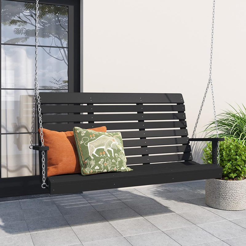 Poly Lumber Outdoor Plastic Swings At ThePorchSwingCompany.com