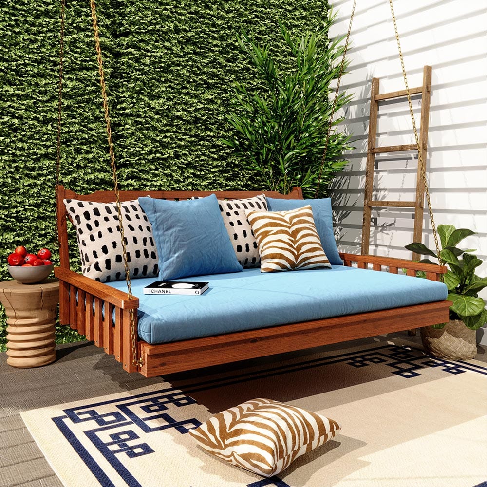 Keystone Amish Co. Sunburst Red Cedar Bed Swings – The Porch Swing Company