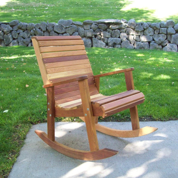 Wood Country T&L Red Cedar Wood Rocking Chair